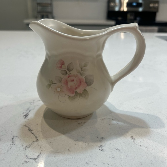 Pfaltzgraff | Dining | Pfaltzgraff Cream Pitcher With Pink Floral ...